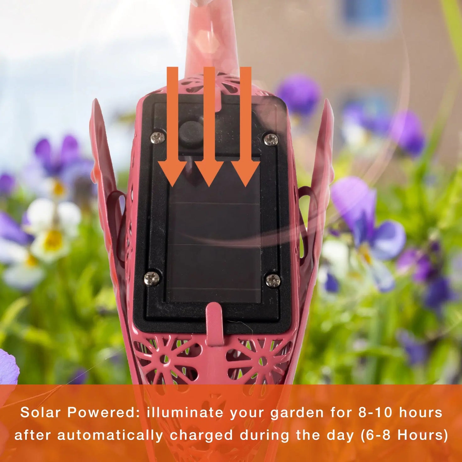 Flamingo and Crane Garden Stake - Solar Garden Stake Lights – ShopFGI